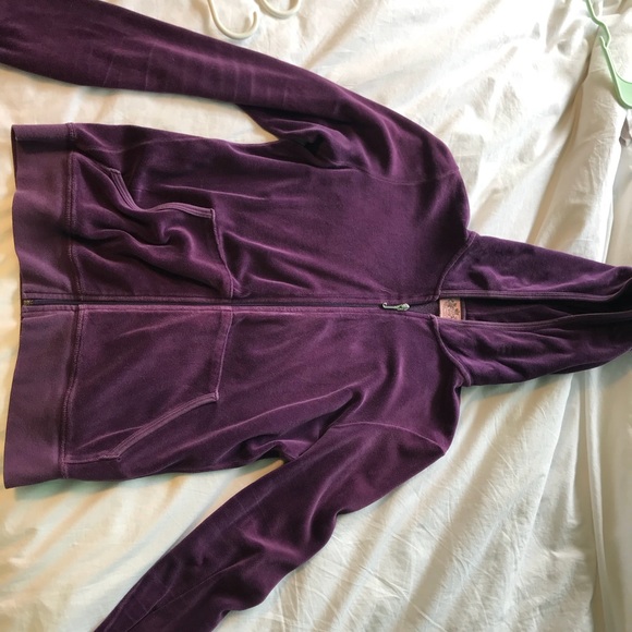Juicy Couture | Jackets & Coats | Vintage Juicy Couture Purple Velour ...
